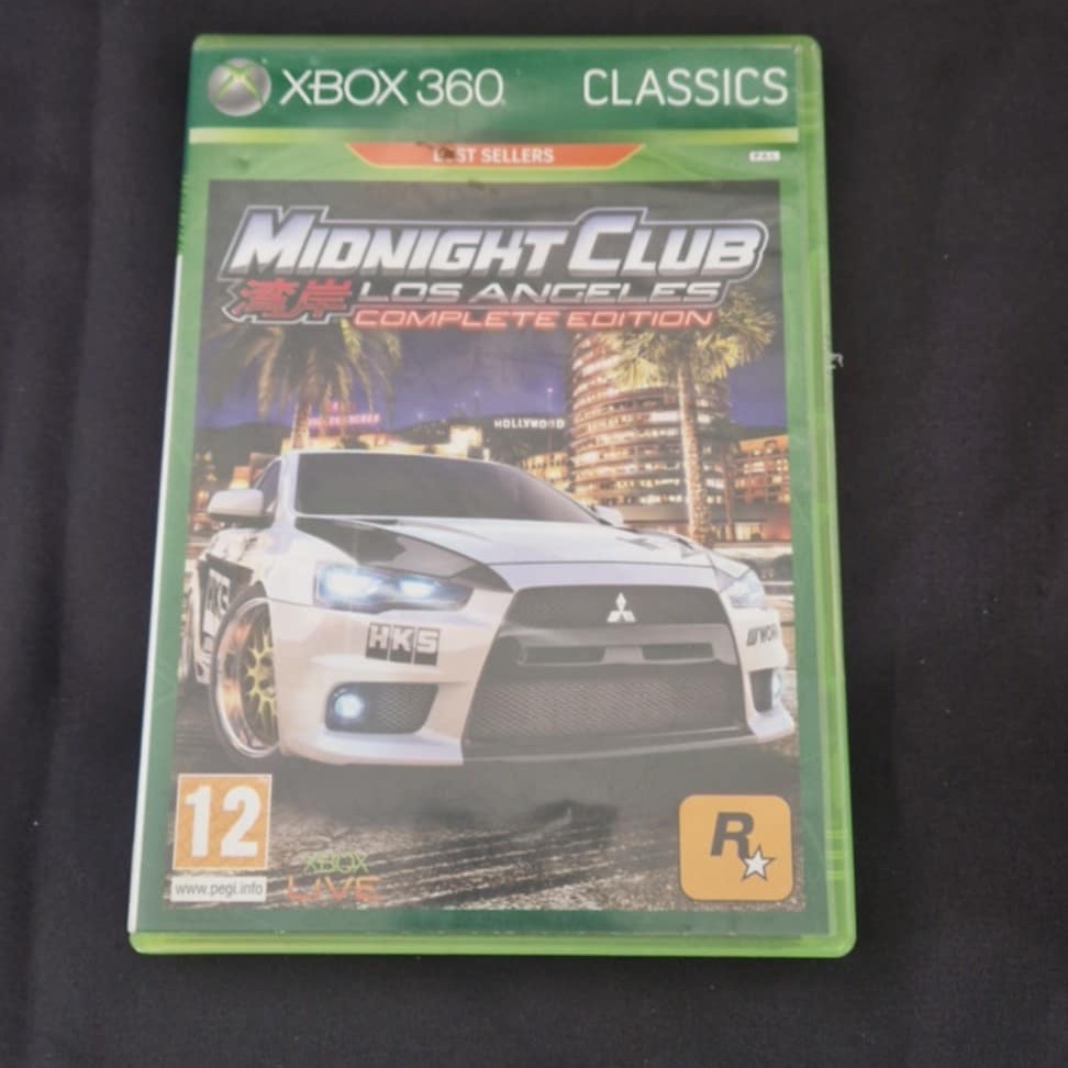 Pre-owned microsoft xbox 360 Midnight Club Los Angeles Complete Edition ...